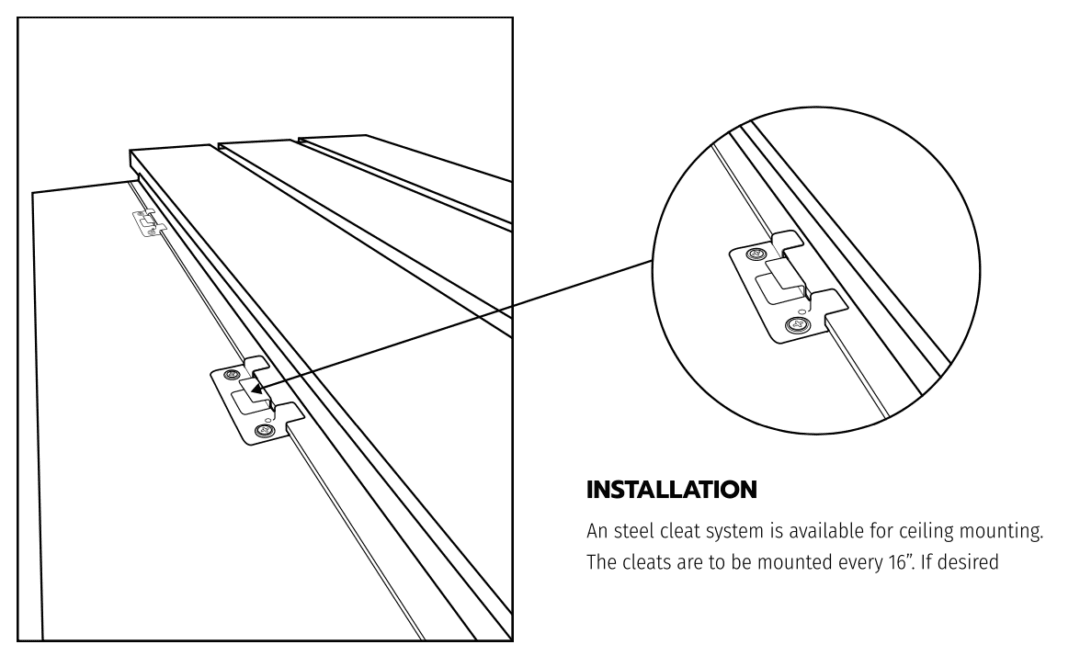 CLT Ceiling Solution - Sound Fabrication